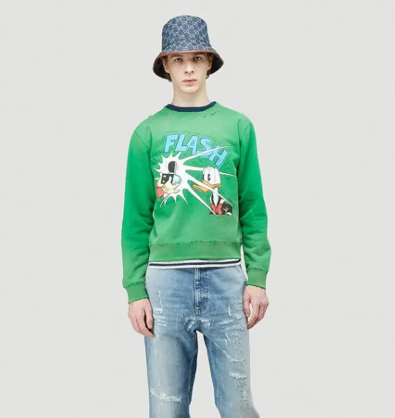 Gucci X Disney Graphic Print Sweatshirt