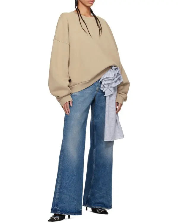 Acne Studios High-waisted Wide-leg Jeans