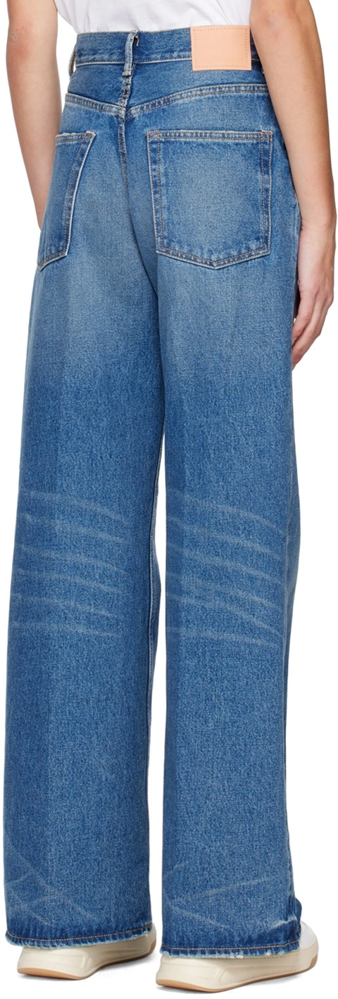 Acne Studios High-waisted Wide-leg Jeans