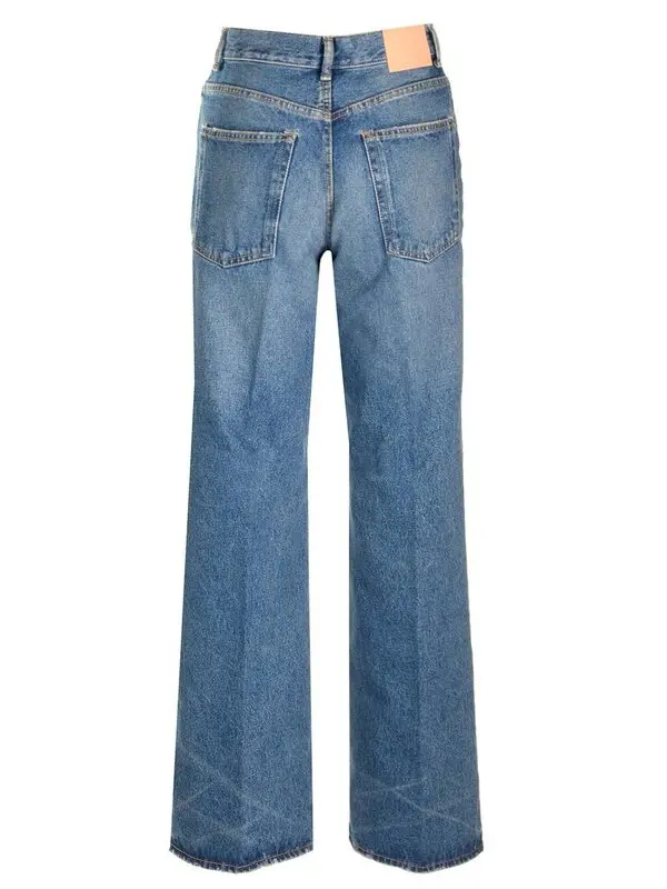 Acne Studios High-waisted Wide-leg Jeans