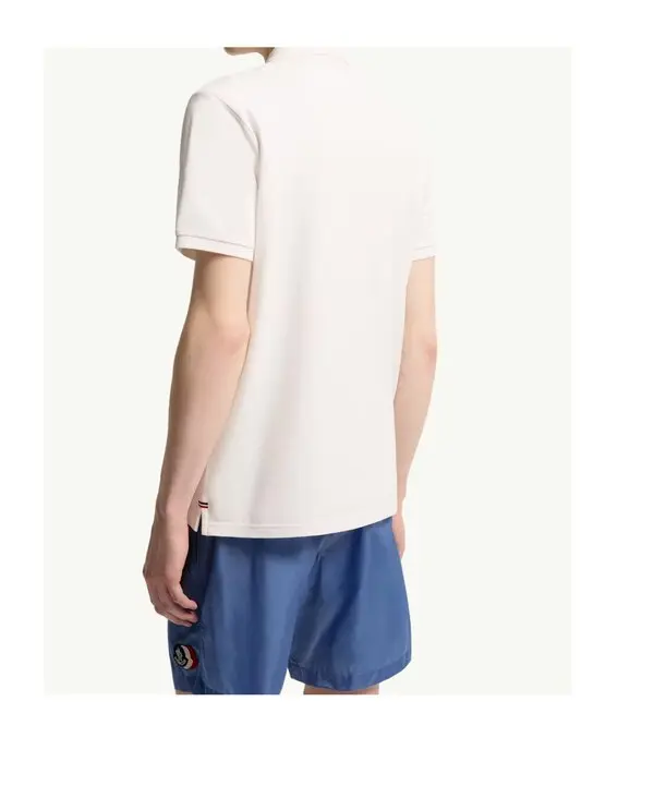Moncler Logo Patch Short-sleeved Polo Shirt