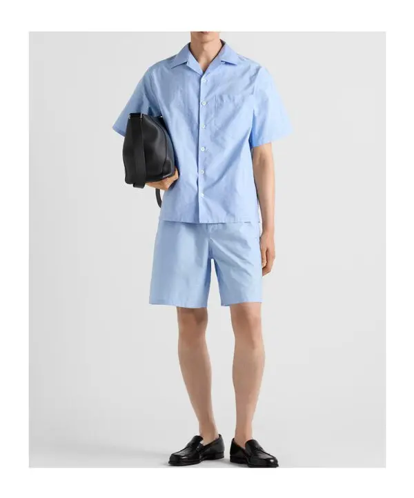 Prada Short-sleeved Button-up Shirt