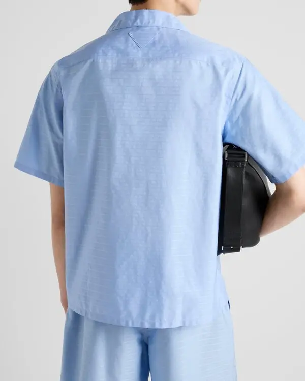 Prada Short-sleeved Button-up Shirt
