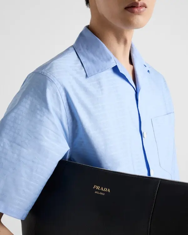 Prada Short-sleeved Button-up Shirt