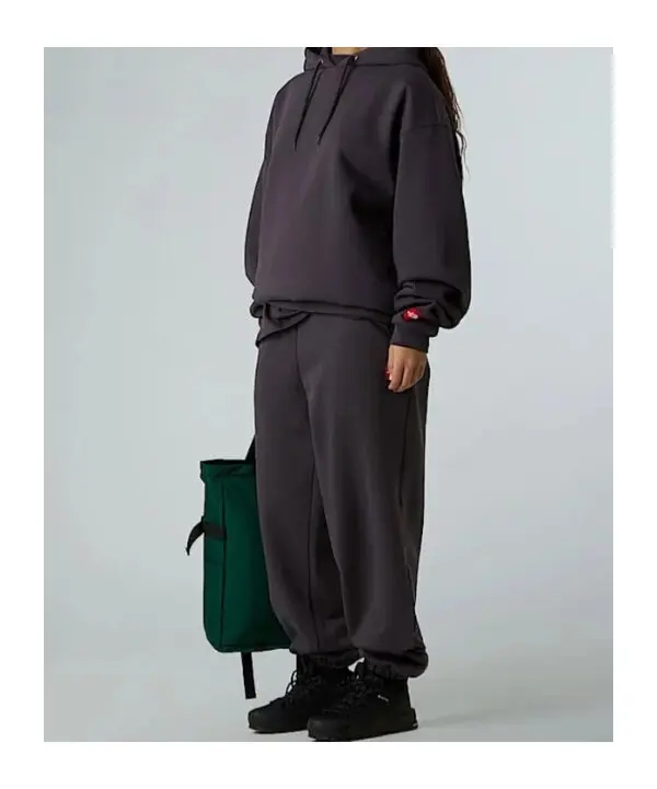 The North Face Drawstring Long Sleeve Hoodie - Obsidian