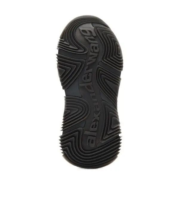 Alexander Wang Vortex Metallic Low-top Sneakers - Black