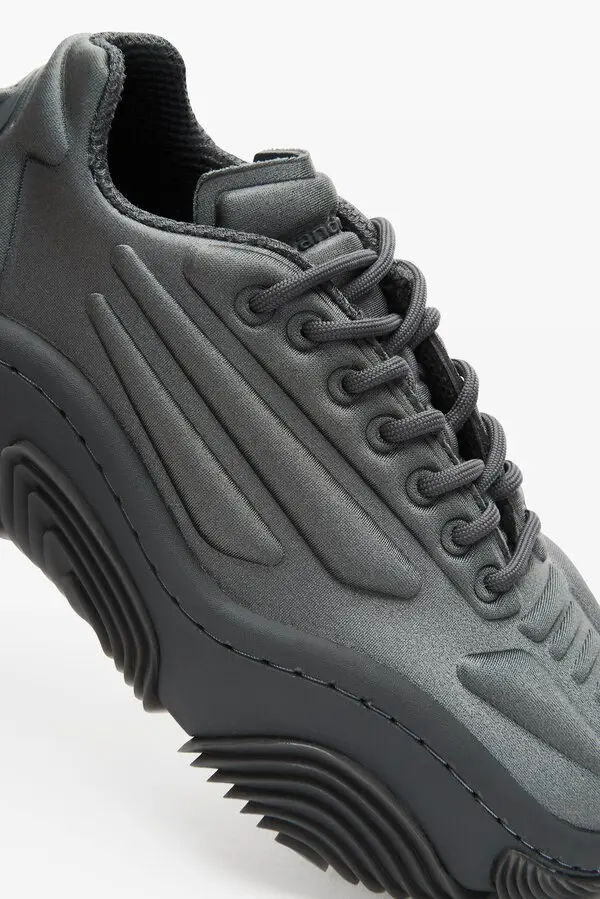 Alexander Wang Vortex Metallic Low-top Sneakers - Black