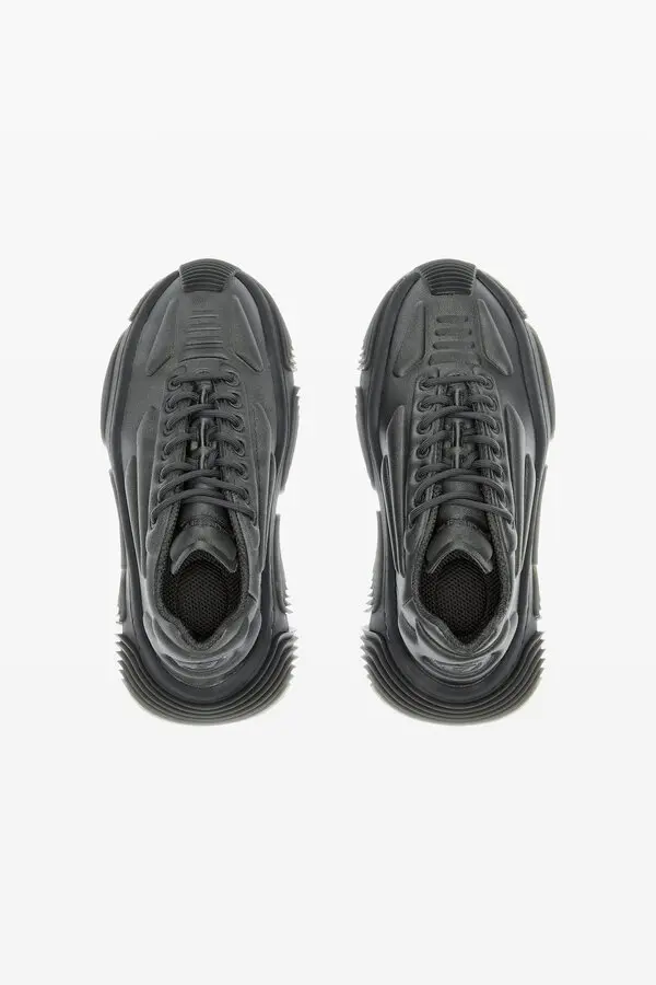Alexander Wang Vortex Metallic Low-top Sneakers - Black