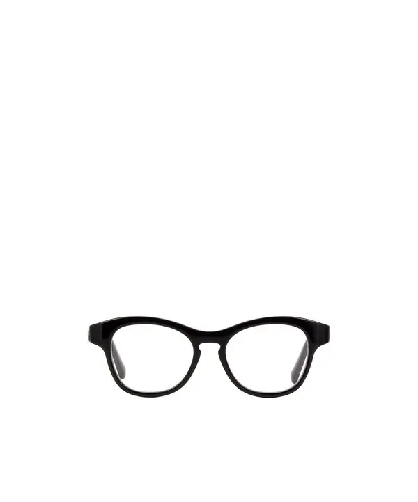Moncler Logo Cat Eye Eyeglasses - Black