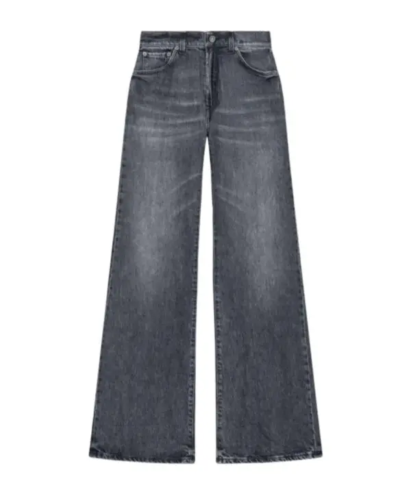 DONDUP Amber Wide-leg Jeans - Black