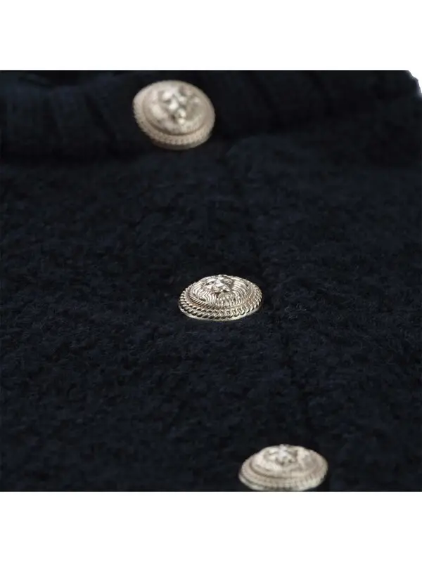 Balmain Button-embellished Knit Sweater