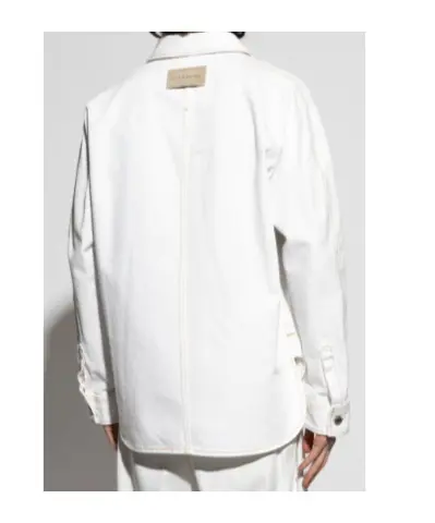 Givenchy Chest Pocket Denim Shirt - White