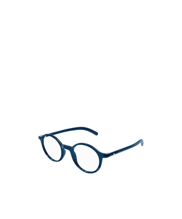 Montblanc Round Frame Eyeglasses - Blue