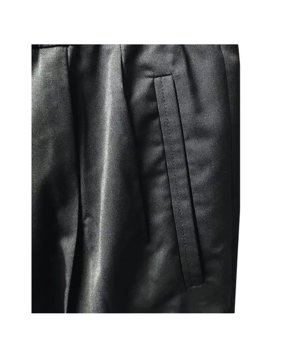 Zegna Elastic Waist Casual Pants - Black