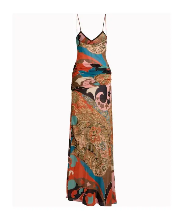 Etro Printed Maxi Dress