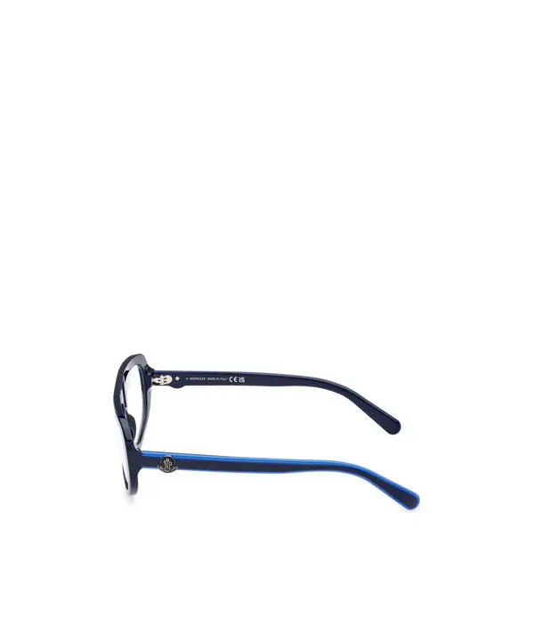 Moncler Shield-shaped Eyeglasses With Logo Detail