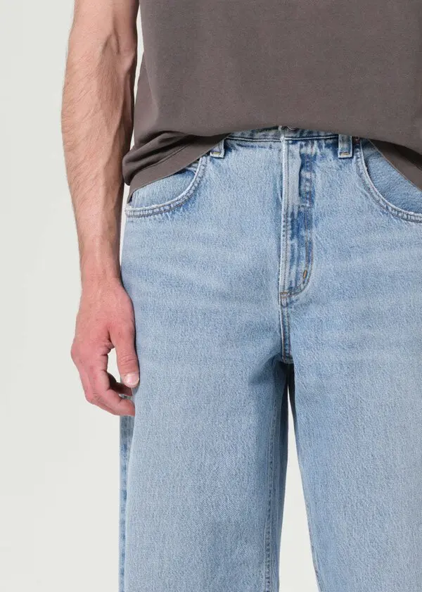 AGOLDE Fusion Baggy Jeans - Gray