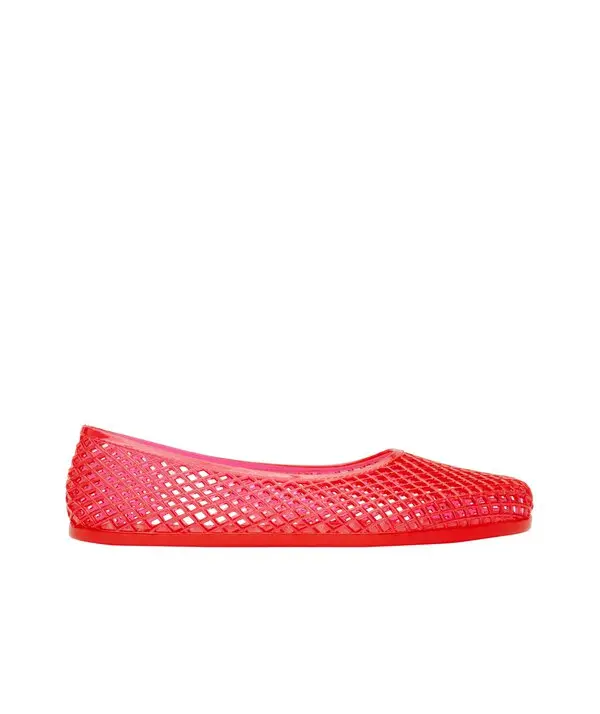 ANCIENT GREEK SANDALS Iro Ballet Flats - Red