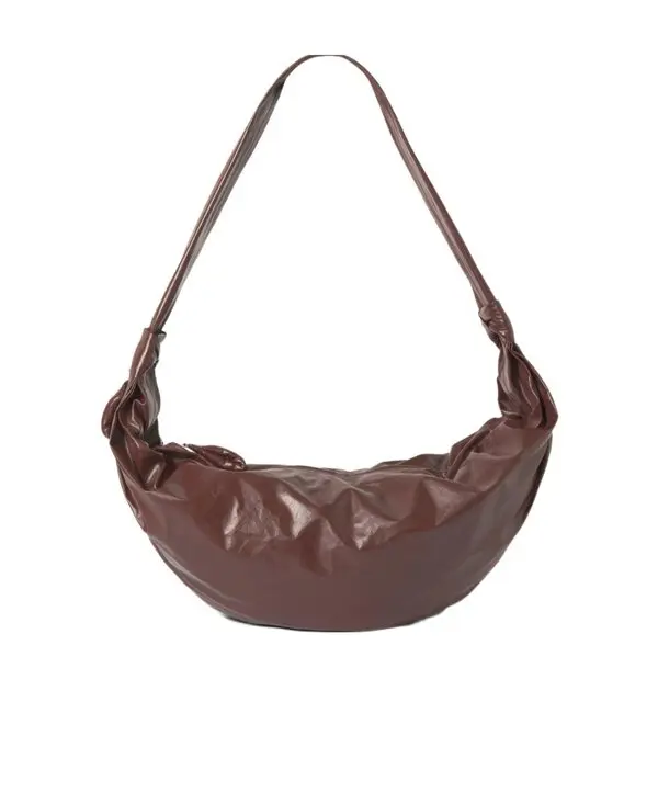 LEMAIRE Croissant Shoulder Bag - Nutwood Brown