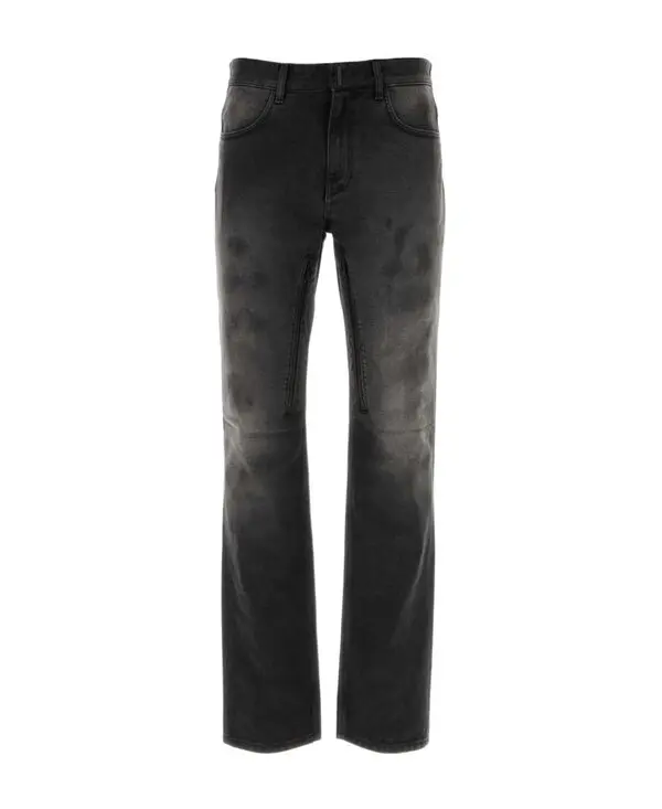 Givenchy Straight Leg Denim Jeans - Black