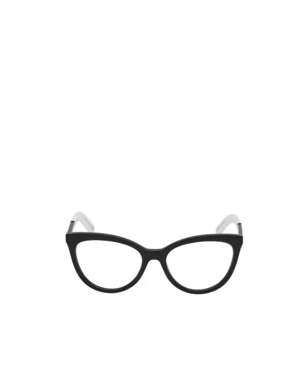 Moncler Cat Eye Eyeglasses - Black