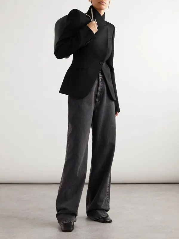 Alexander McQueen Twisted Spliced Jacket