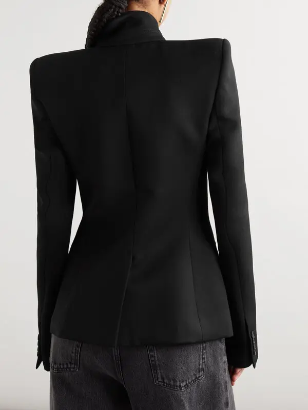 Alexander McQueen Twisted Spliced Jacket