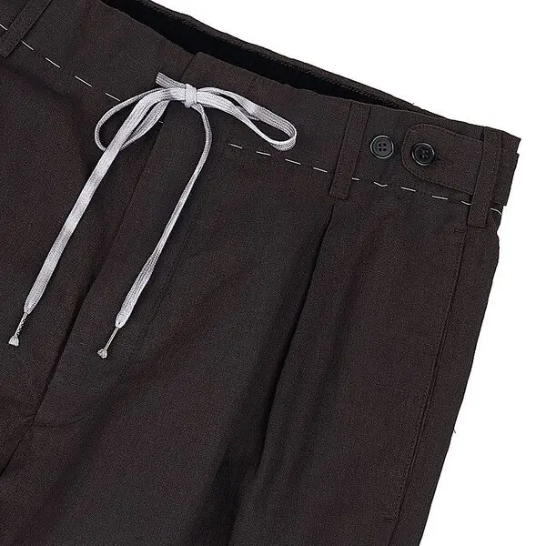 MAISON MARGIELA Drawstring Wide-leg Trousers