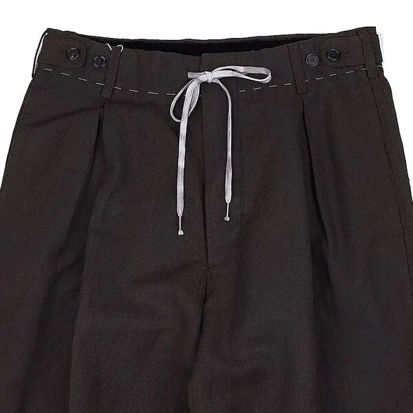 MAISON MARGIELA Drawstring Wide-leg Trousers