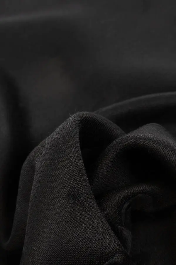 Emporio Armani Fringed Edge Scarf