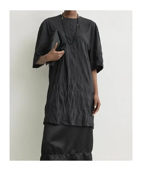 TOTEME Short-sleeved Crewneck T-shirt Dress