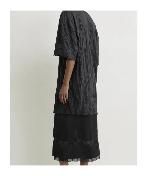 TOTEME Short-sleeved Crewneck T-shirt Dress