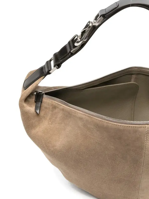 LEMAIRE Quiver Zipped Shoulder Bag - Brown