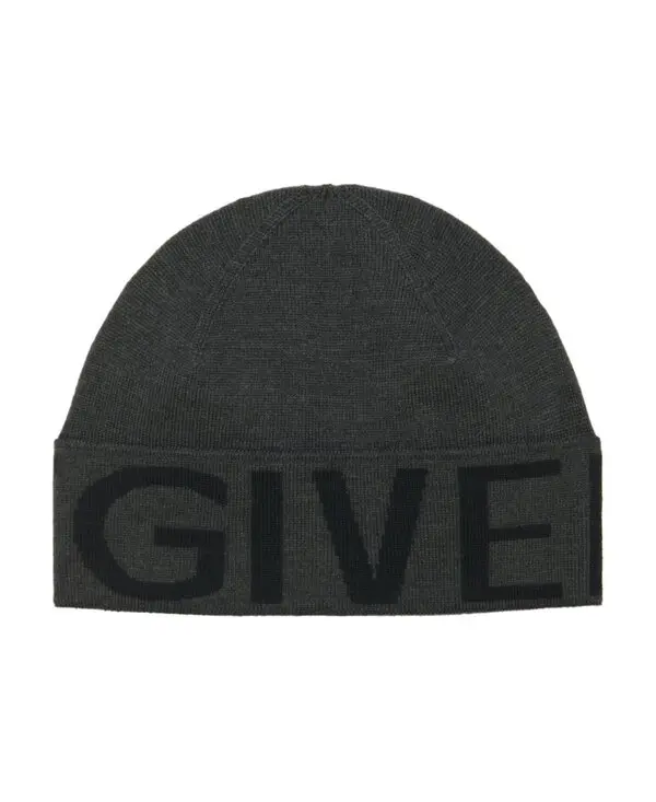 Givenchy Beanie In Wool - Black