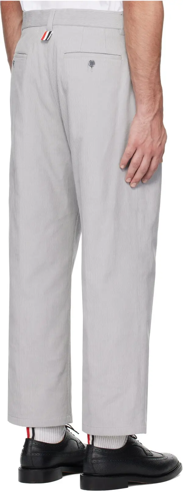 Thom Browne Corduroy Straight-leg Trousers