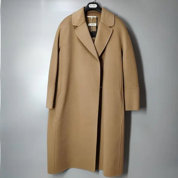 Max Mara Belted Wool Coat - Brown