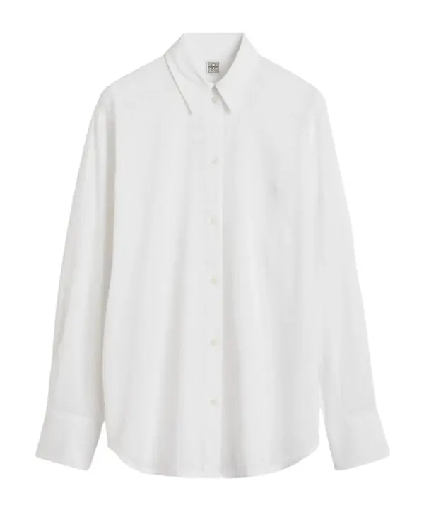 TOTEME Classic Buttoned Shirt - White