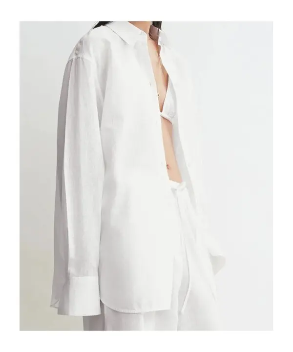 TOTEME Classic Buttoned Shirt - White