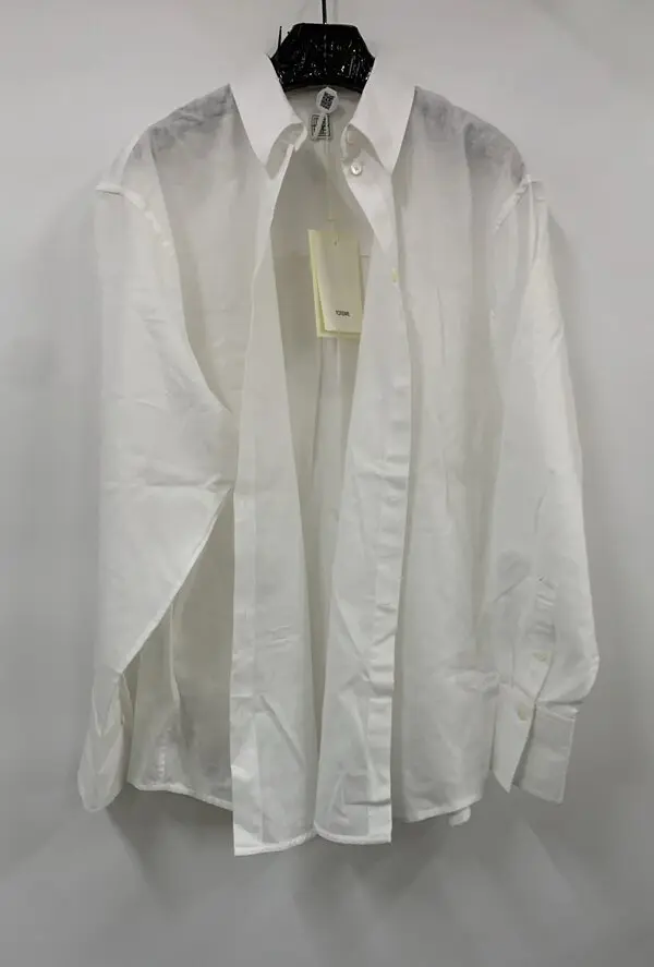 TOTEME Classic Buttoned Shirt - White