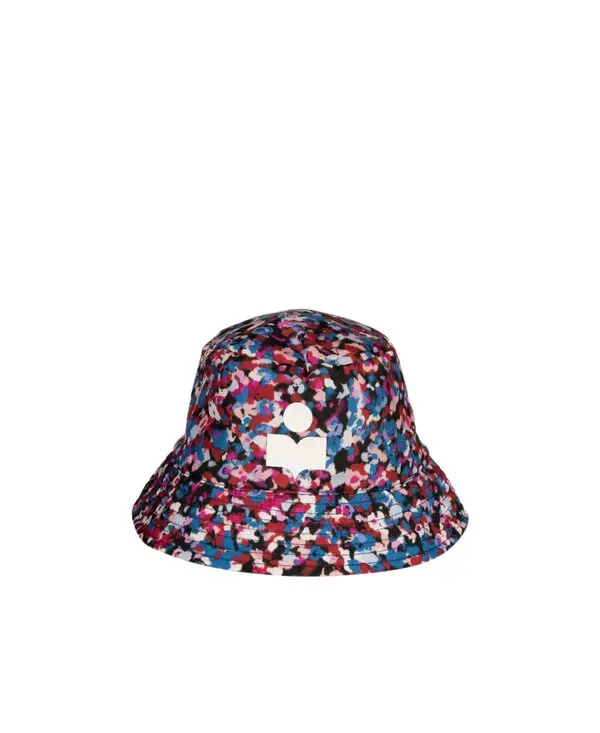 Isabel Marant Étoile Allover Graphic Printed Drawstring Bucket Hat - Multicolor