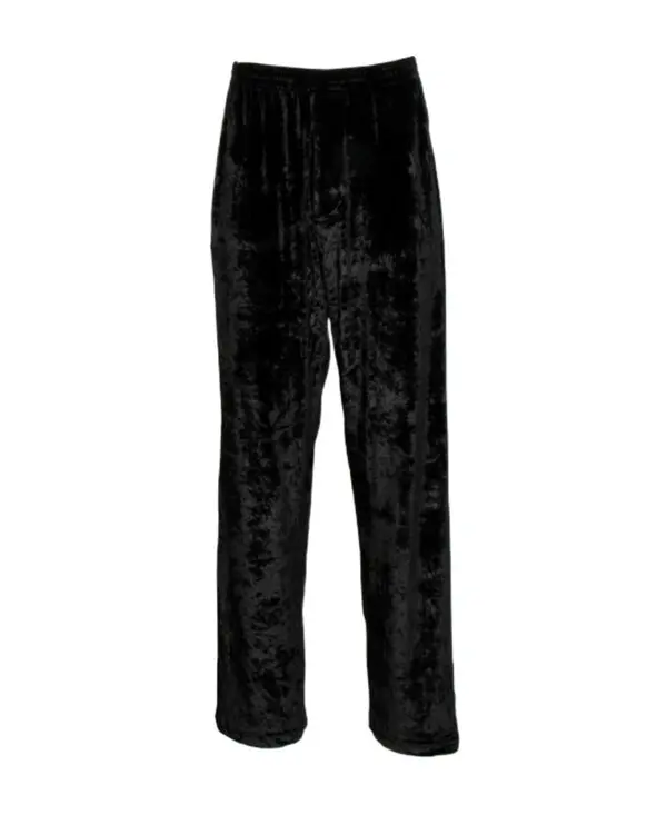 Balenciaga Elastic Waist Casual Pants - Black
