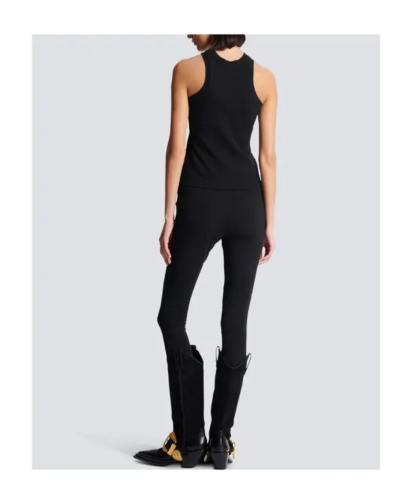 Balmain Embroidered Tank Top