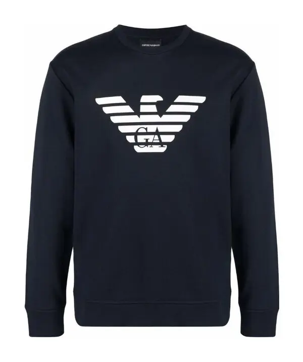 Emporio Armani Logo Crewneck Sweatshirt
