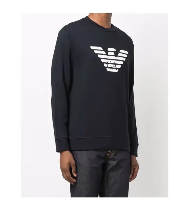 Emporio Armani Logo Crewneck Sweatshirt