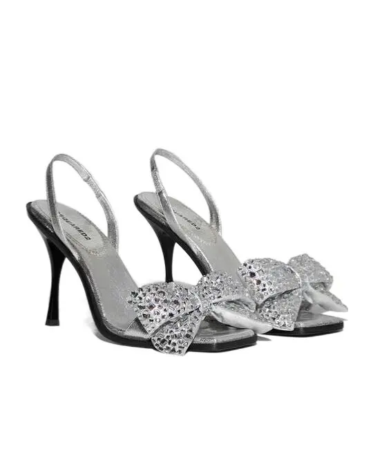 Dsquared2 Embellished Bow Stiletto Sandals