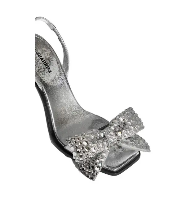 Dsquared2 Embellished Bow Stiletto Sandals