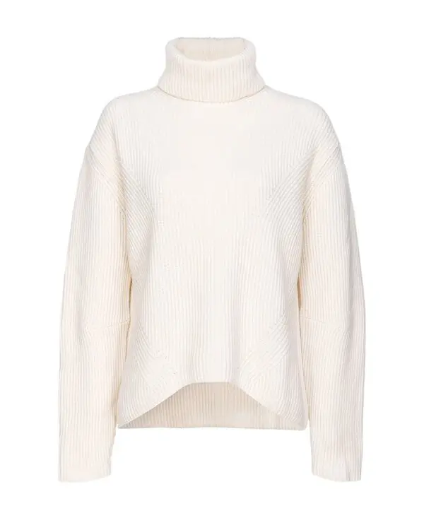 Pinko Ribbed High Neck Sweater