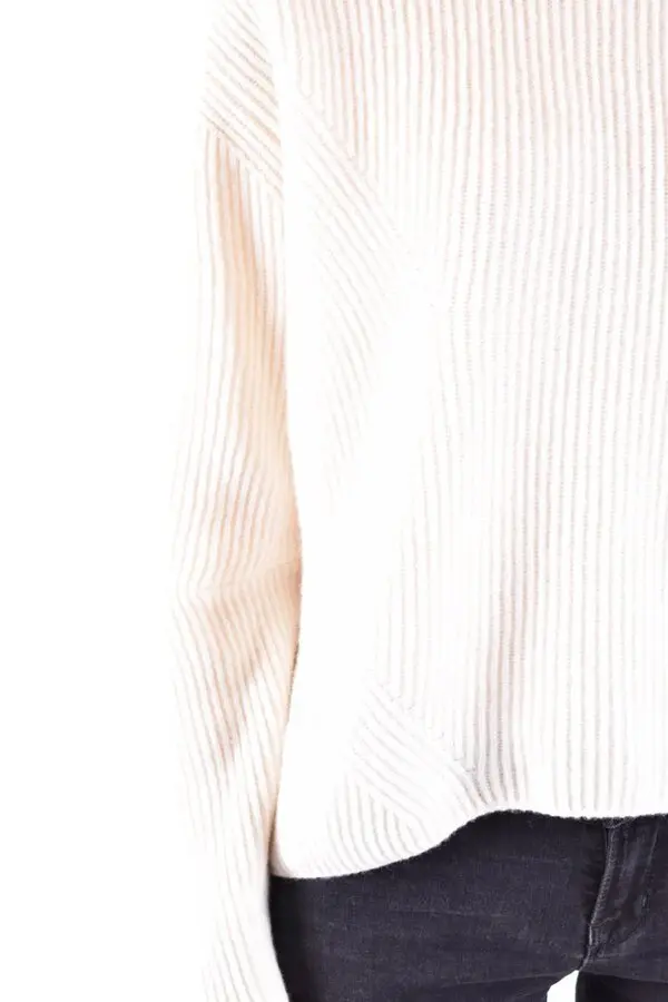 Pinko Ribbed High Neck Sweater