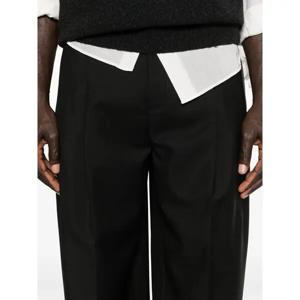 JIL SANDER Tailored Trousers - Black