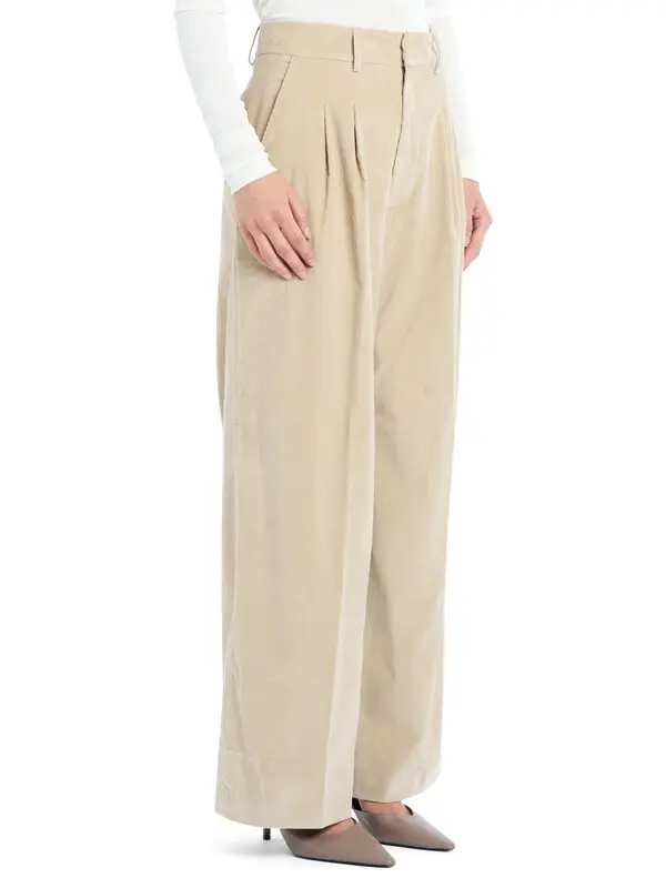 DONDUP Wide-leg Pleated Trousers